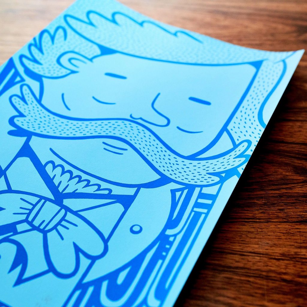 Blue Gentleman | Beauton Art Gallery