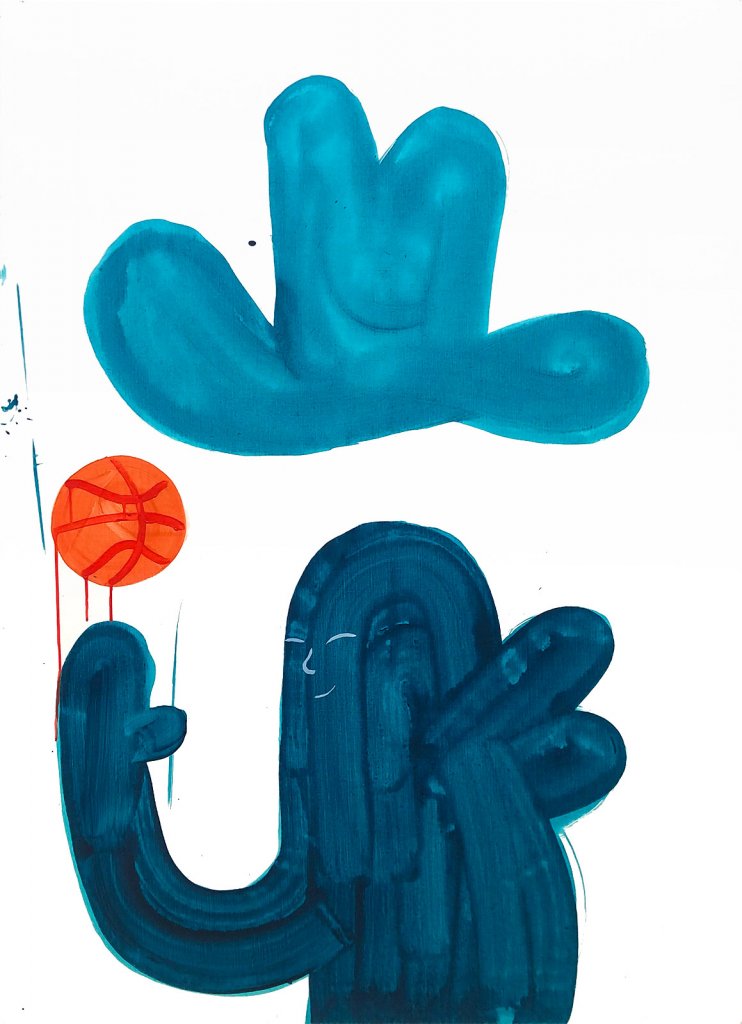 Mand med hat III | Beauton Art Gallery